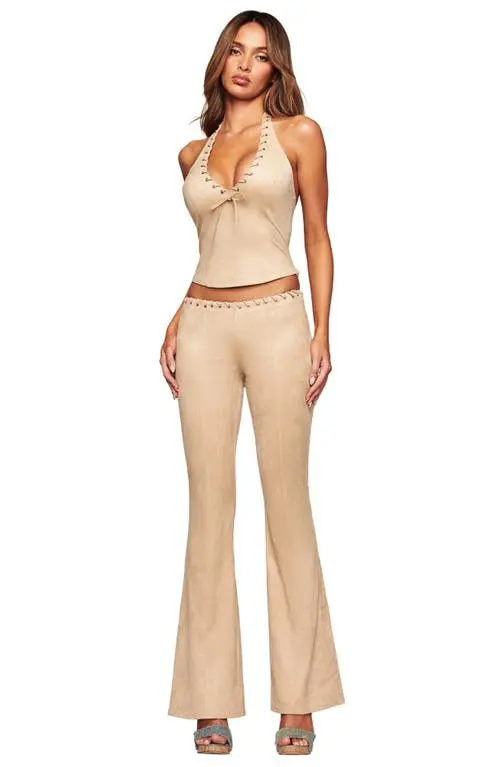 I.AM.GIA Zephyr Lace-up Halter Top