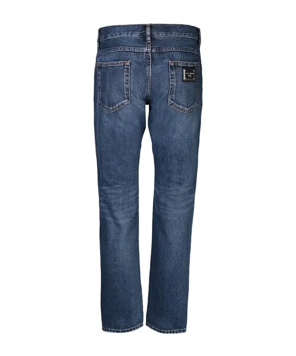 Dolce & Gabbana Logo Tag Jeans