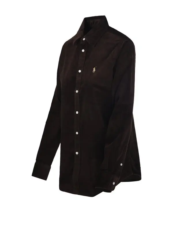 Polo Ralph Lauren Corduroy Logo Embroidered Shirt