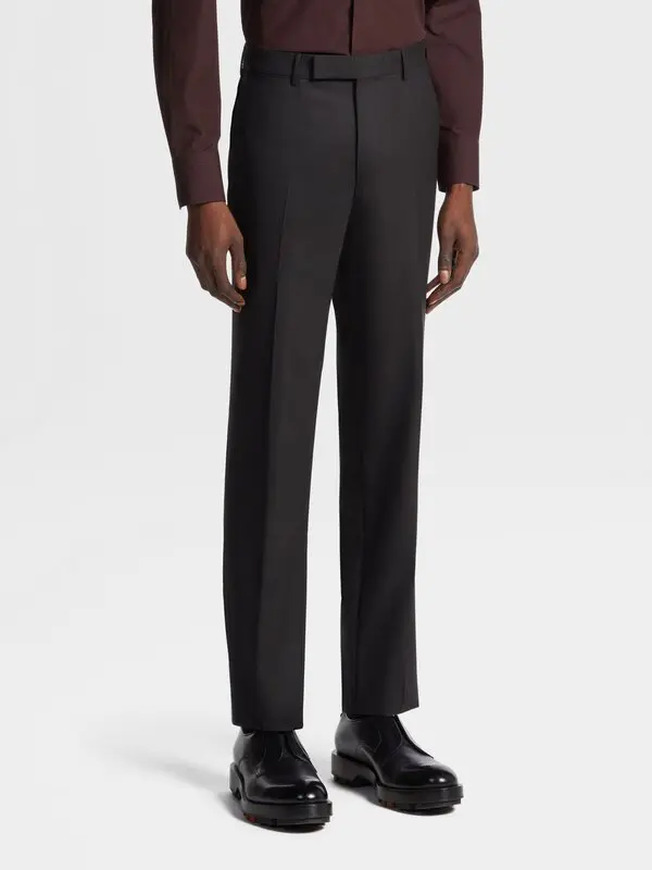 Zegna Tailored Trousers - Black
