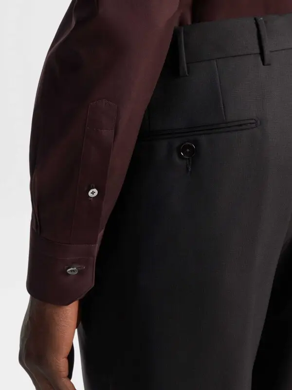 Zegna Tailored Trousers - Black