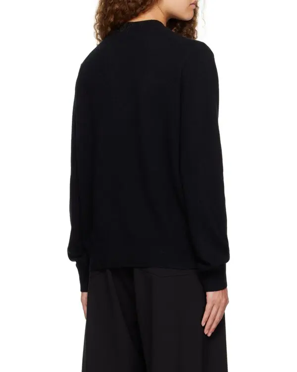 Acne Studios Face Logo Patch Crewneck Jumper