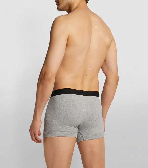 TOM FORD Logo Waistband Pack Of Two Boxers - Gray
