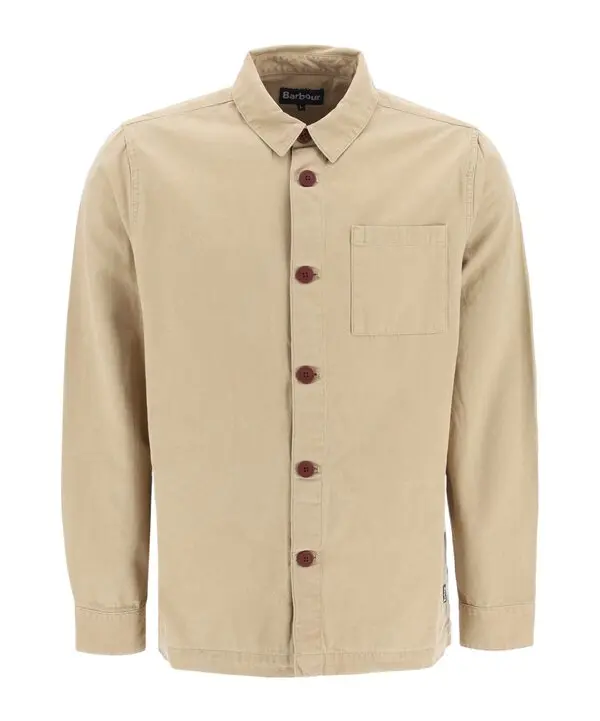 Barbour Buttoned Washed Overshirt