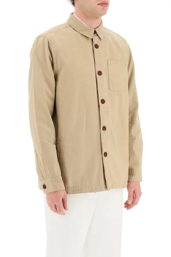 Barbour Buttoned Washed Overshirt