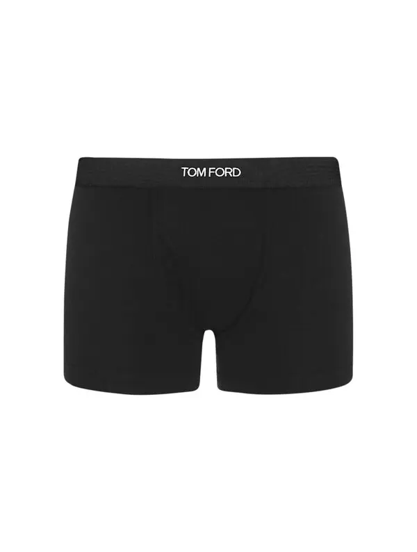 TOM FORD Logo Waistband Pack Of Two Boxers
