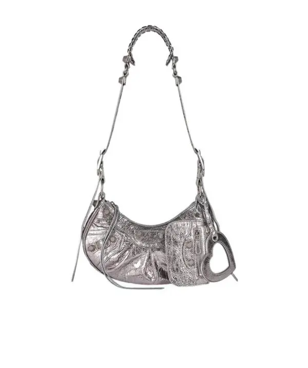 Balenciaga Le Cagole Xs Shoulder Bag - Gray
