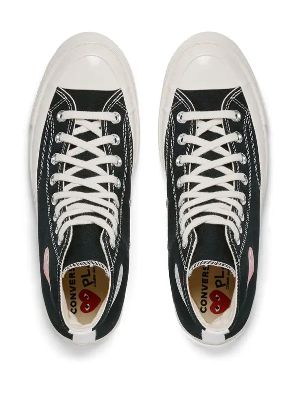 Play Comme Des Garcon Comme Des Garçons Play X Converse High Top Sneakers