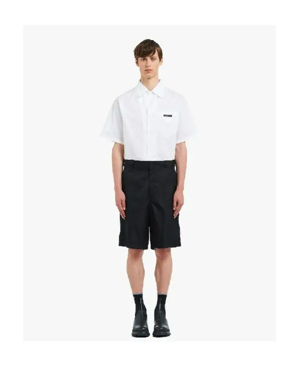 Prada Straight Leg Bermuda Shorts