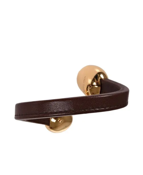 Bottega Veneta Gold Stopper Cuff Bracelet