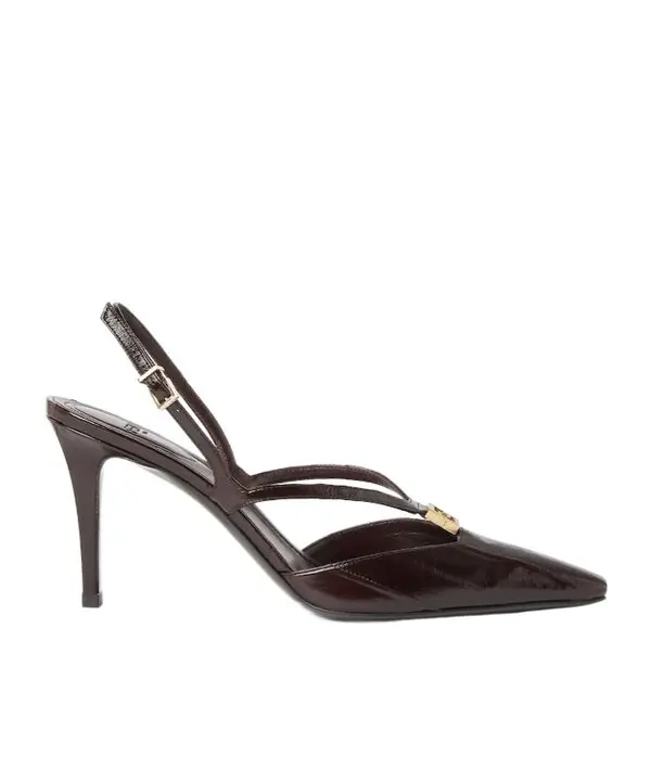 Fendi Ffold Slingback Pumps