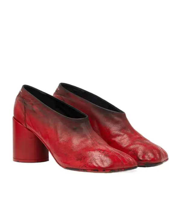 MAISON MARGIELA Anatomic Block-heel Pumps