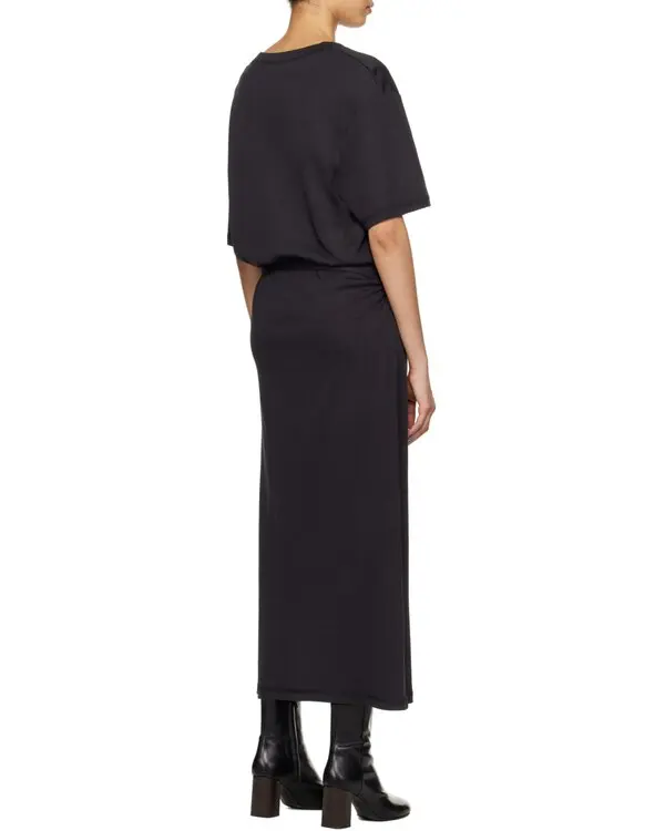 LEMAIRE Belted Dropped Shoulder Maxi Dress