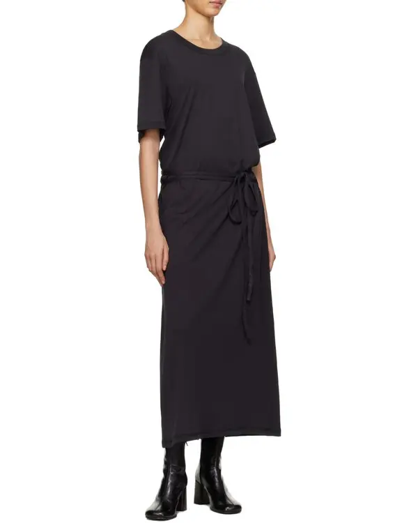LEMAIRE Belted Dropped Shoulder Maxi Dress