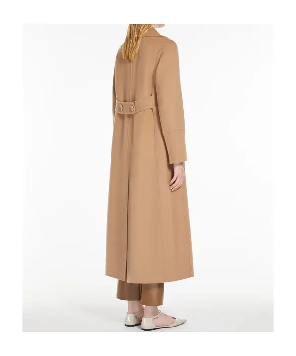 Max Mara Custodi Double-breasted Long-sleeved Coat