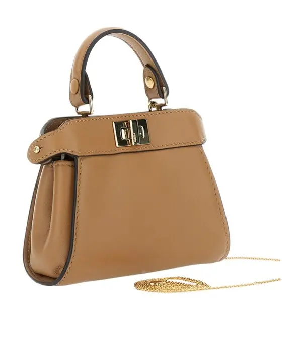 Fendi Nano Peekaboo Shoulder Bag