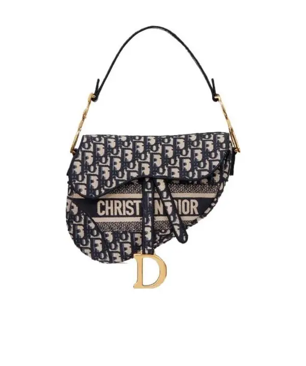 Dior Saddle Bag - Blue