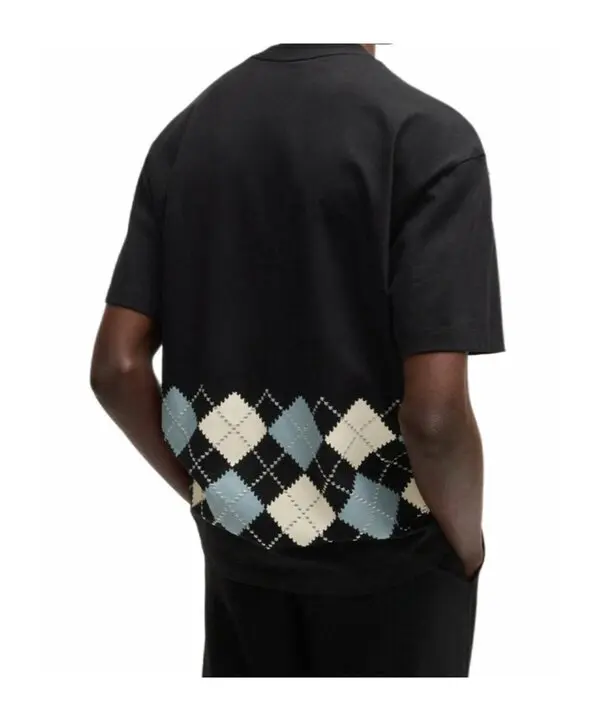 Hugo Boss Hugo Logo Embroidered Oversized T-shirt