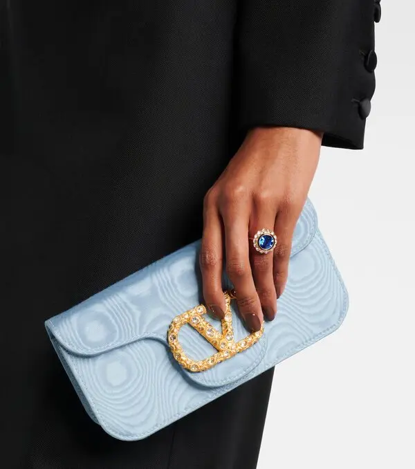 Valentino Garavani Vlogo Crystal Ring