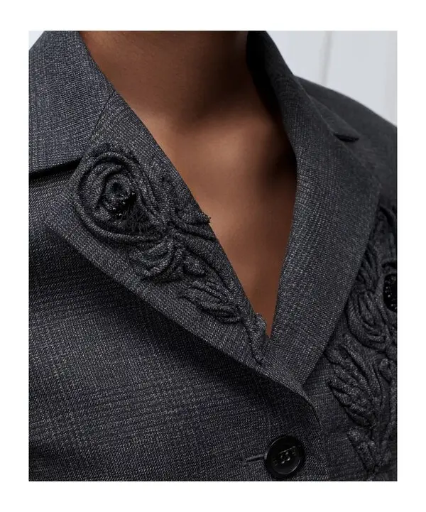 Dior Embroidered Virgin Wool Bar Jacket