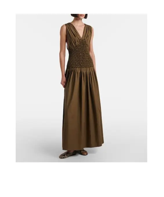 Khaite Snake-effect Leather And Suede Ballet Flats