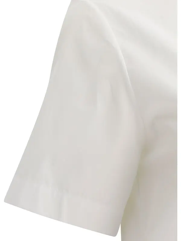 Dior Cropped Button-up Blouse