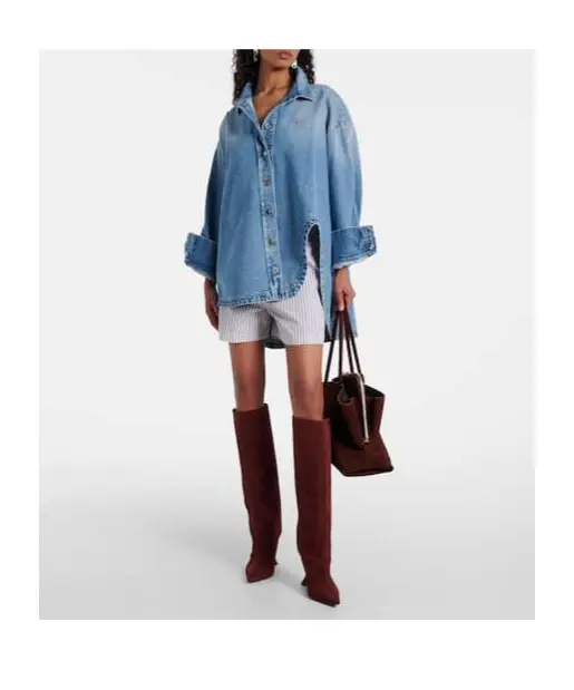 Attico Suede Knee-high Boots