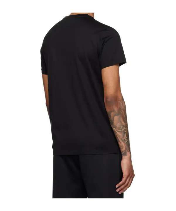 Moncler Logo Embroidered Crewneck T-shirt