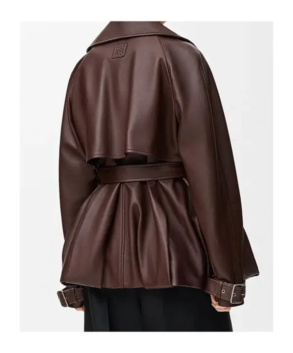 Loewe Anagram Embossed Belted Jacket