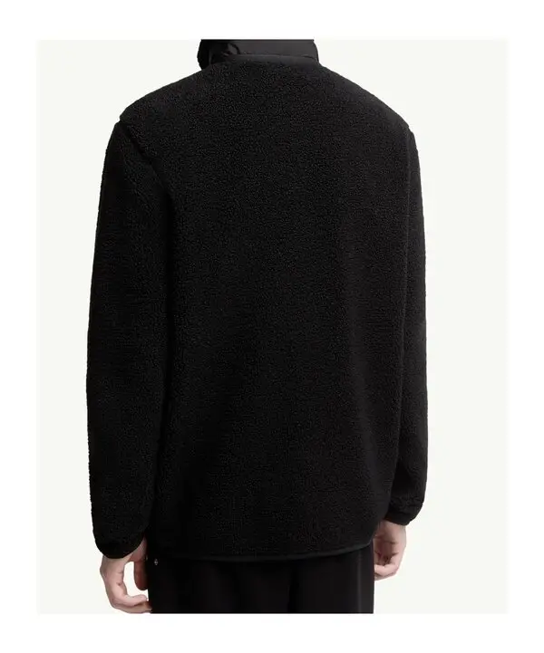 Moncler Teddy Zip-up Sweatshirt With Pocket
