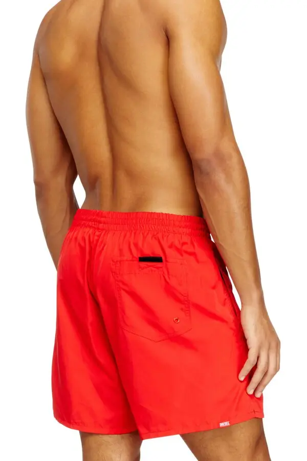 DIESEL® Logo Print Swim Shorts