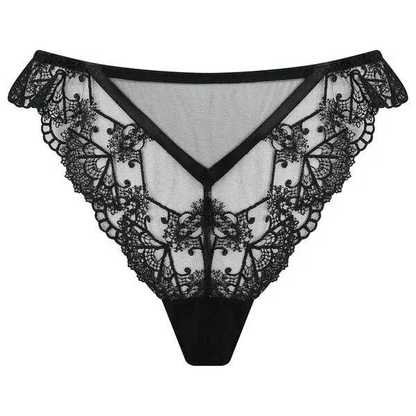 VOLLERS THE CORSET COMPANY LIMITED Clara French Knicker - Black