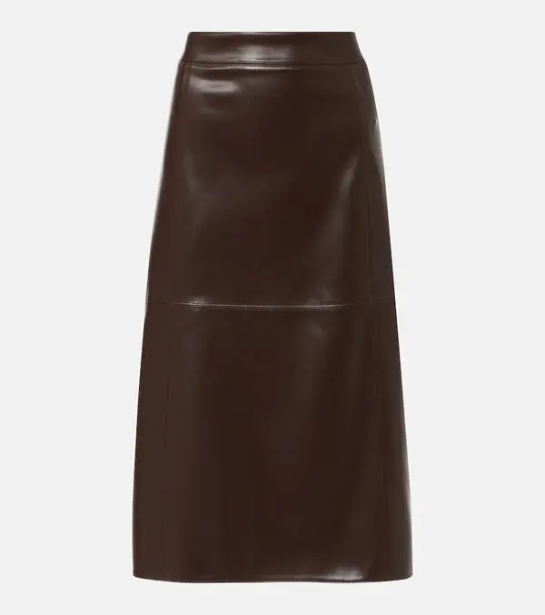 Max Mara Midi Skirt - Brown