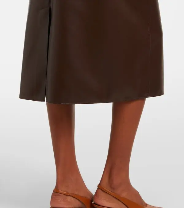 Max Mara Midi Skirt - Brown