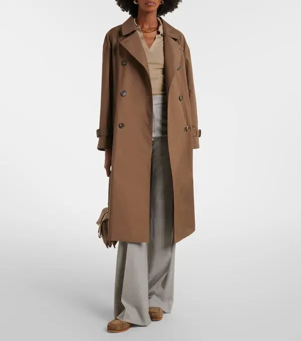 Max Mara Suede Penny Loafers