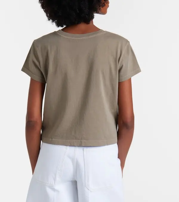 AGOLDE Adine Cotton Jersey T-shirt