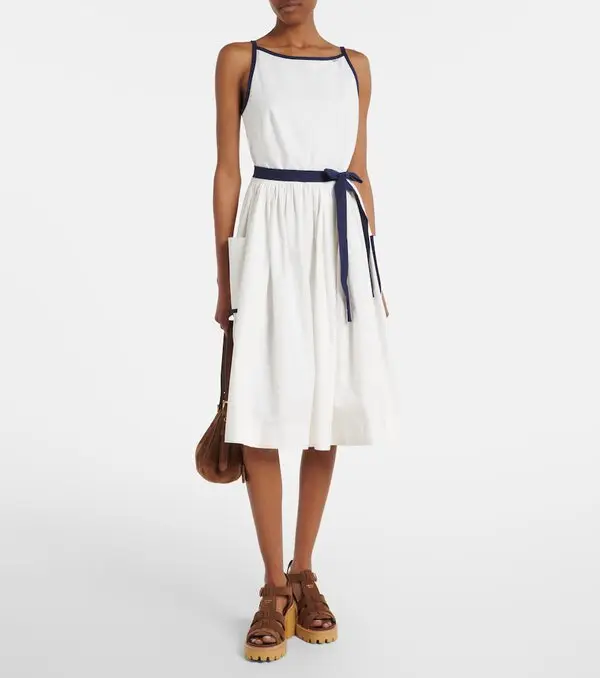 Prada Suede Platform Sandals