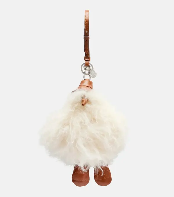 Moncler Monduck Keychain - White