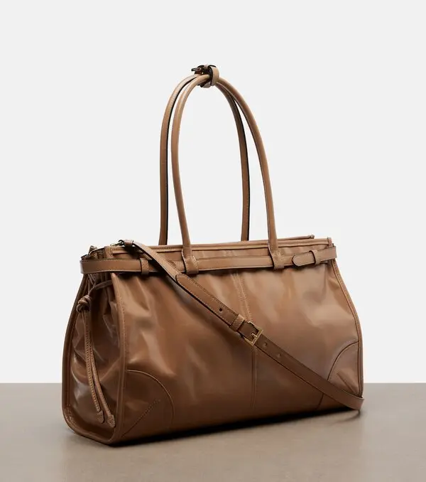 Prada Bonnie Large Leather Shoulder Bag