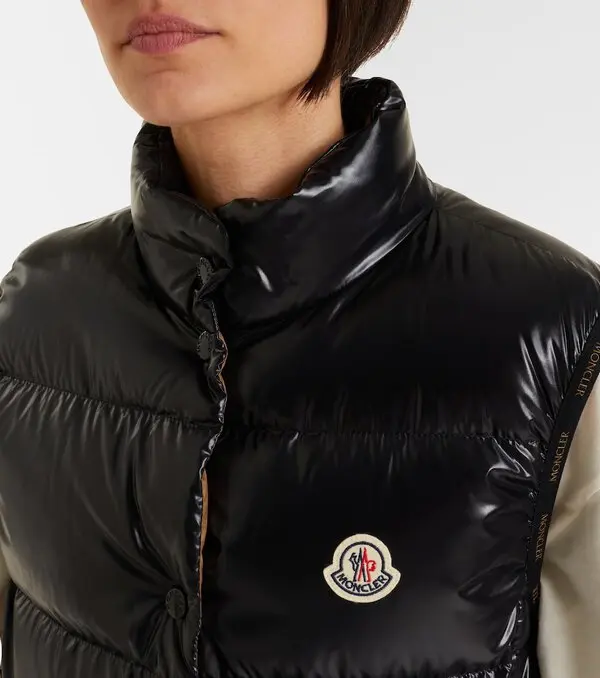 Moncler Badia Down Vest - Black
