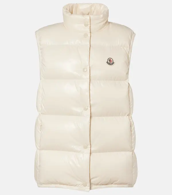 Moncler Badia Down Vest - White