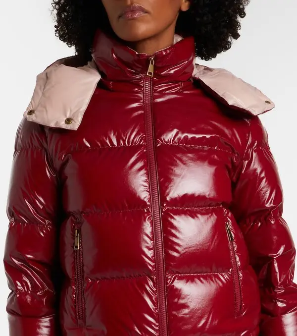 Moncler Niveole Down Jacket - Red