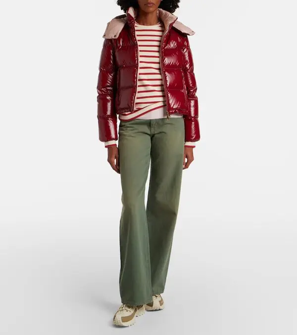 Moncler Niveole Down Jacket - Red