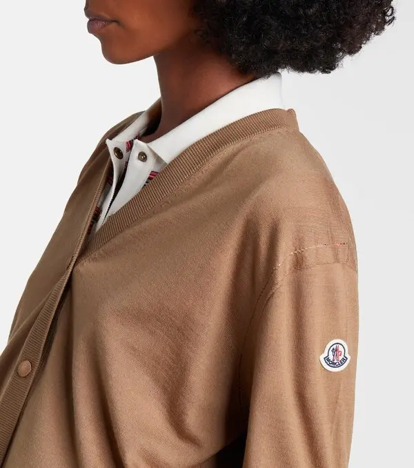 Moncler Virgin Wool Cardigan