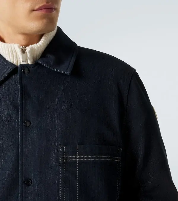 Moncler Haderu Denim Jacket - Blue