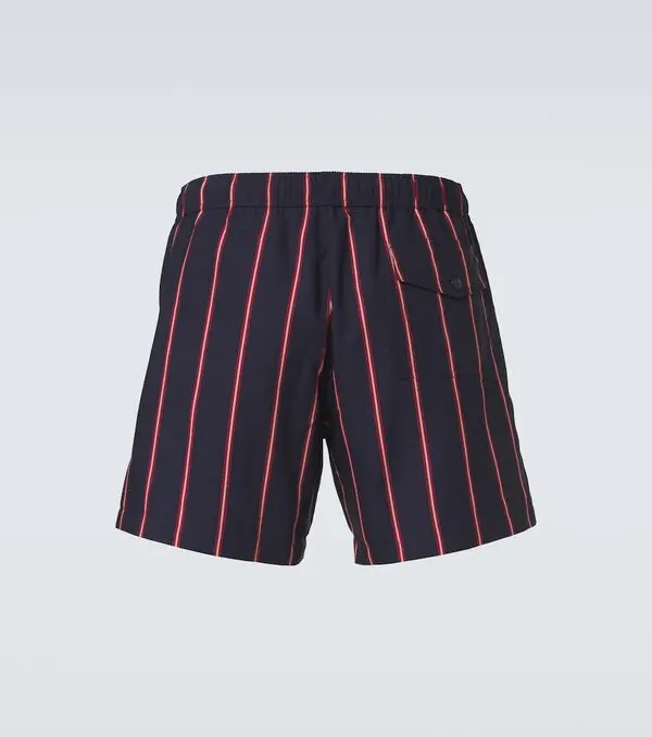 Moncler Striped Swim Trunks