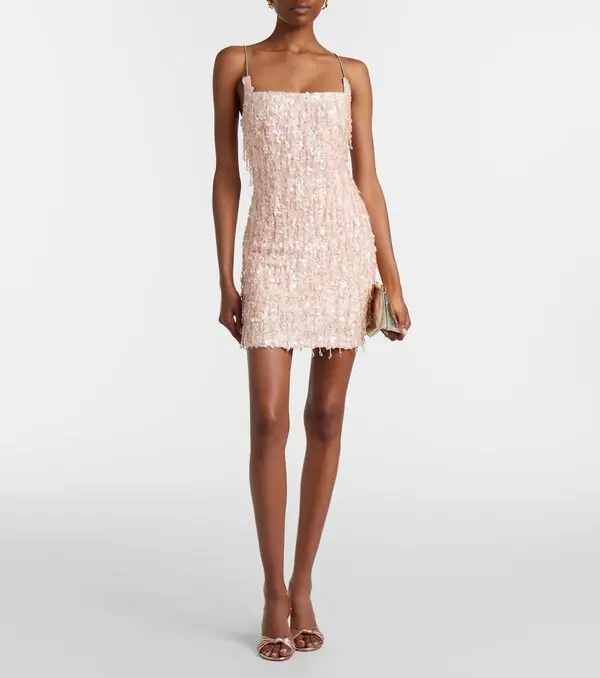 LA FUORI Fairy Glen Folly Sequin Mini Dress