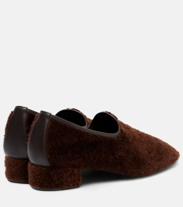 HERBERT LEVINE Soft Touch Shearling Loafers