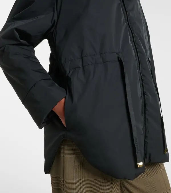Max Mara The Cube Hooded Jacket - Black