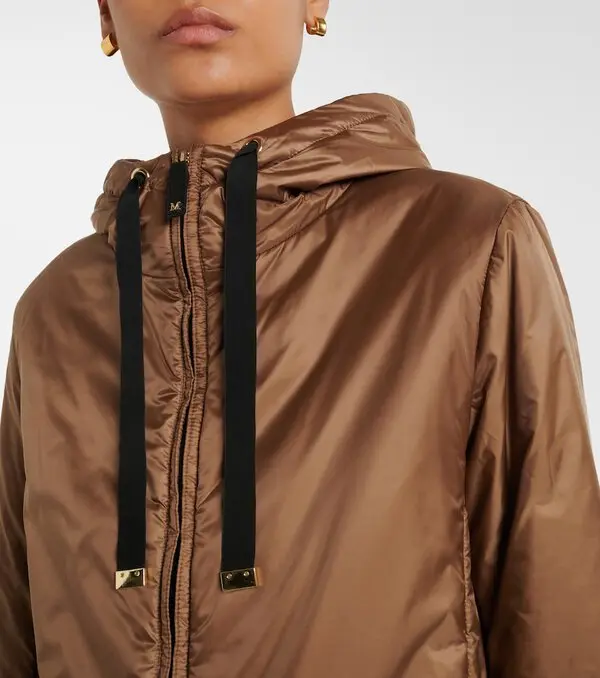 Max Mara Hooded Jacket - Brown